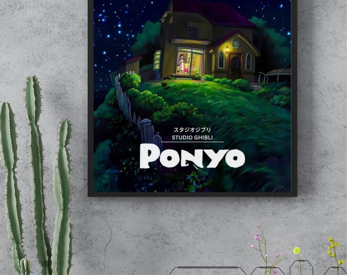 Ponyo House Wall Decor - Etsy