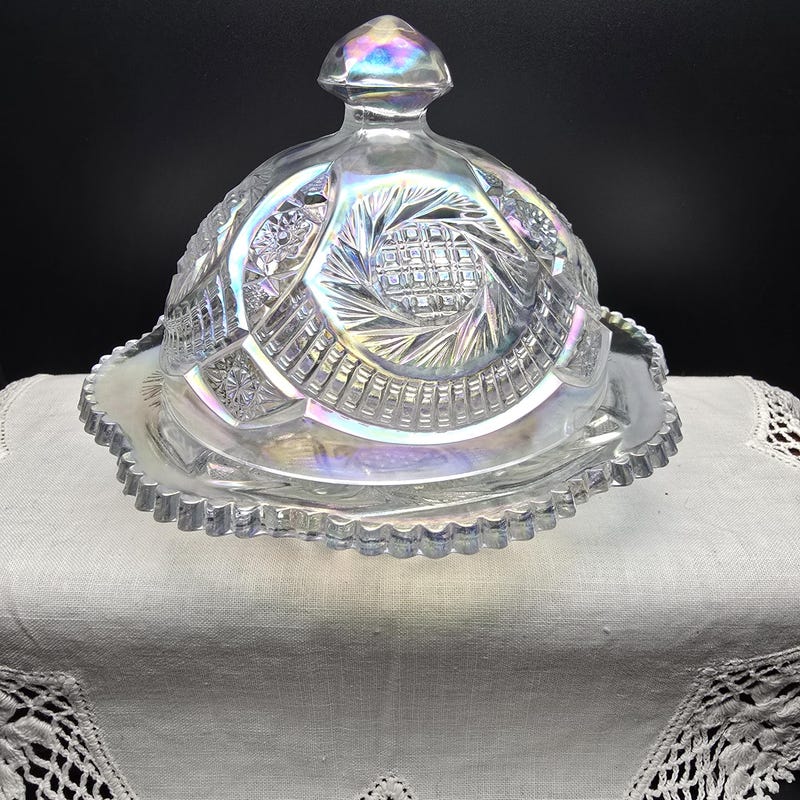 Vintage 1950s Butter Dish - Etsy