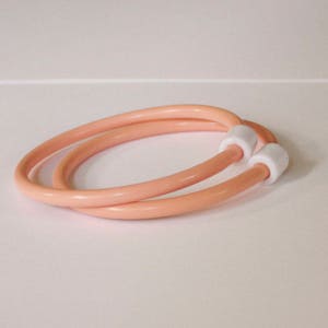 Re-purposed Pink Plastic Bracelets - Etsy