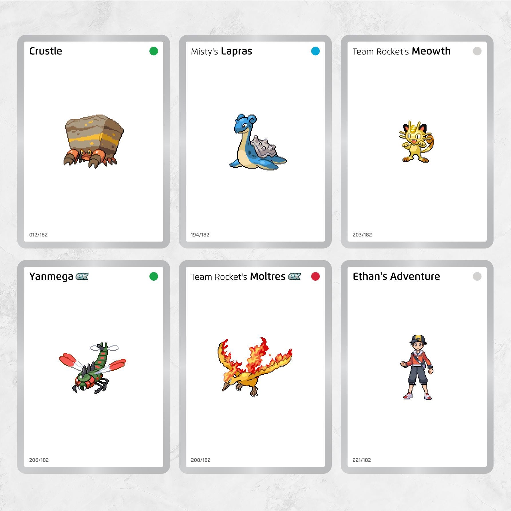 Printable Pokémon Destined Rivals Placeholder Cards | 244 Card Set ...