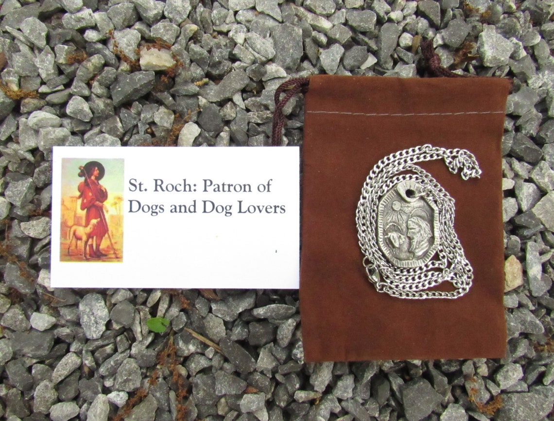 Patron Saint of Dogs and Dog Lovers: Handmade St Roch Medal | Etsy