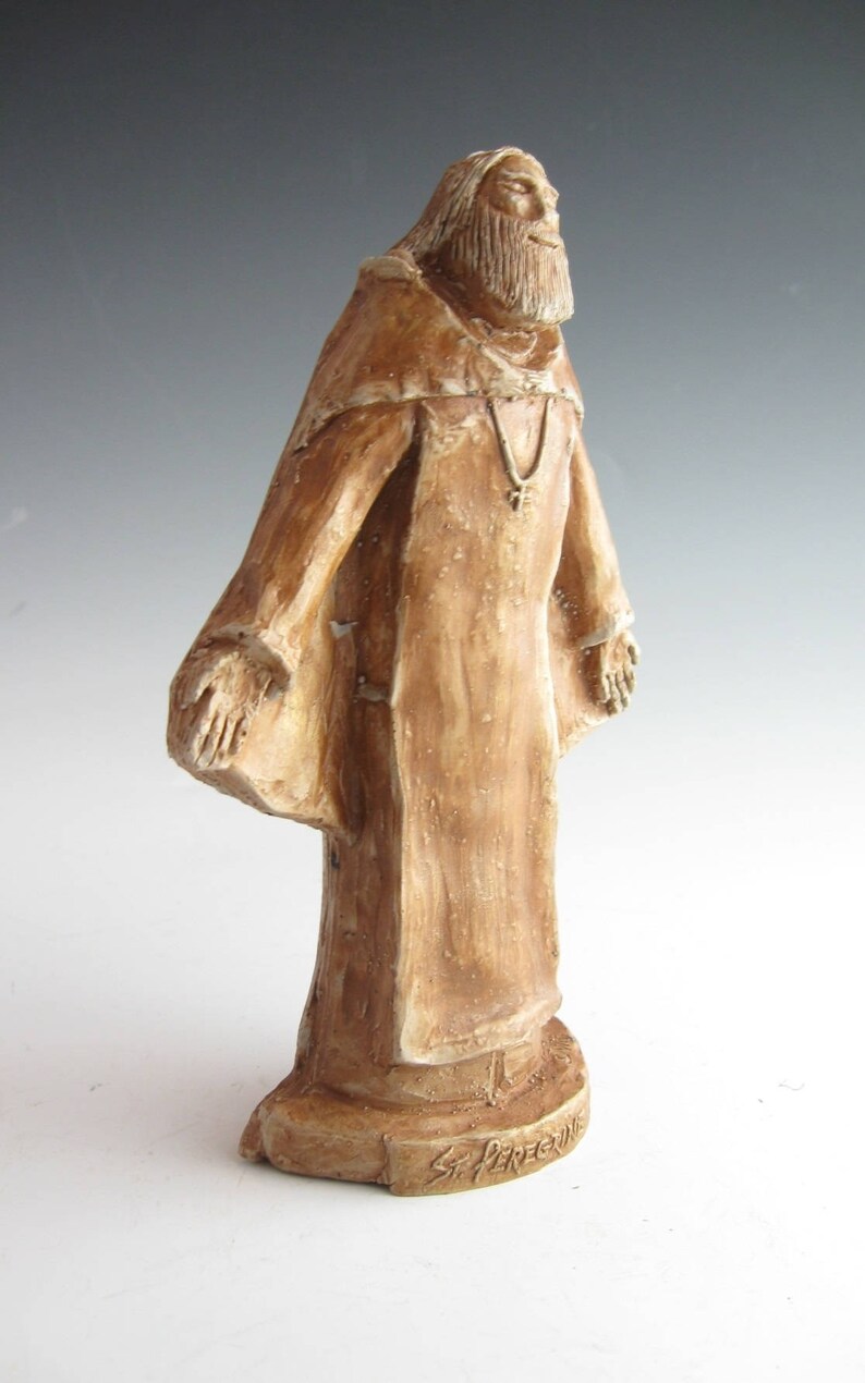 St Peregrine Patron Cancer Patients & Those Cured Handmade | Etsy