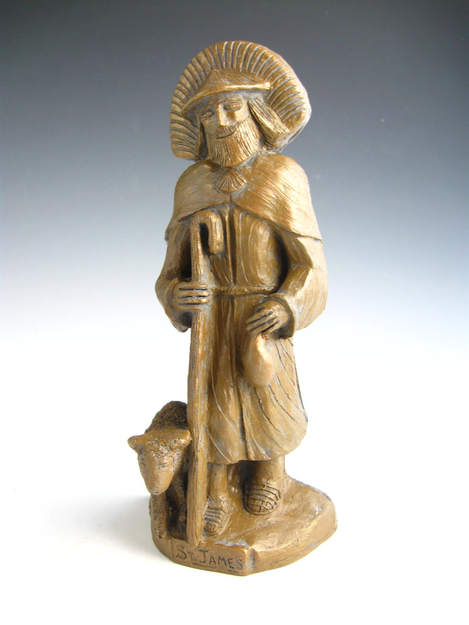 Handmade St. James Statue: Patron Pilgrims Walkers Runners - Etsy