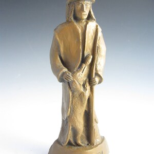 St. Roch, Patron of Dogs and Dog-lovers, Handmade Statue - Etsy