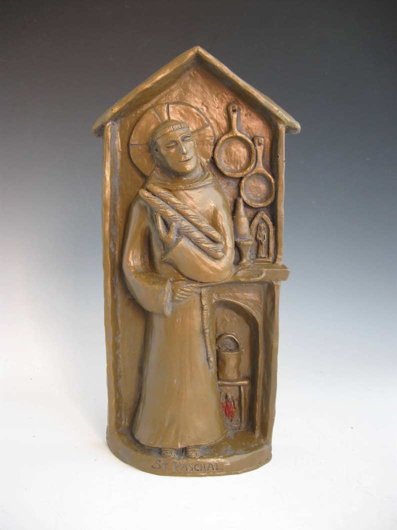 St Paschal Baylon, Patron / Blesser of Cooks and Kitchens: Handmade ...