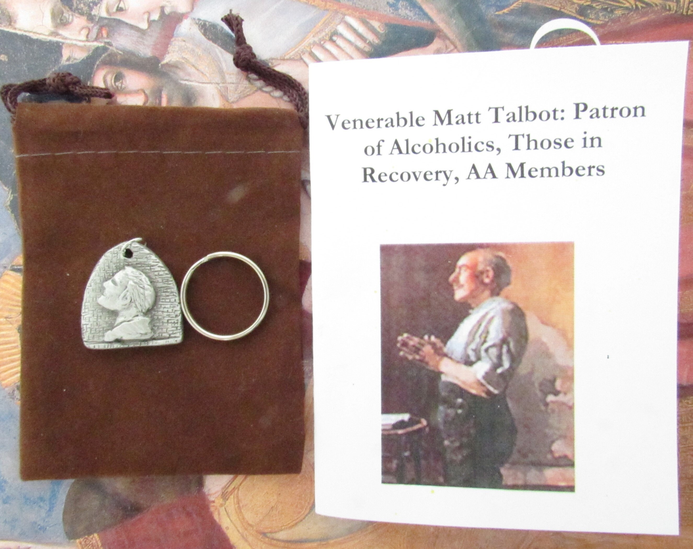 Handmade Medal of Venerable Matt Talbot: Patron of Alcoholics | Etsy