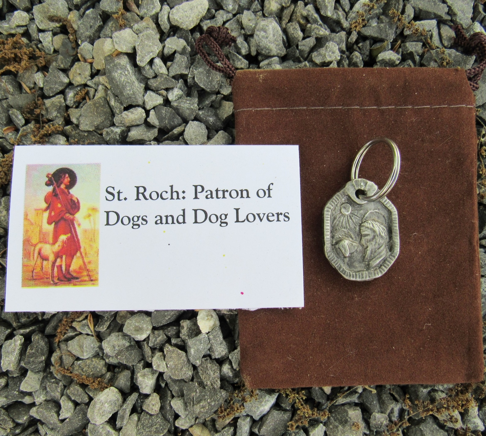 Patron Saint of Dogs and Dog Lovers: Handmade St Roch Medal - Etsy