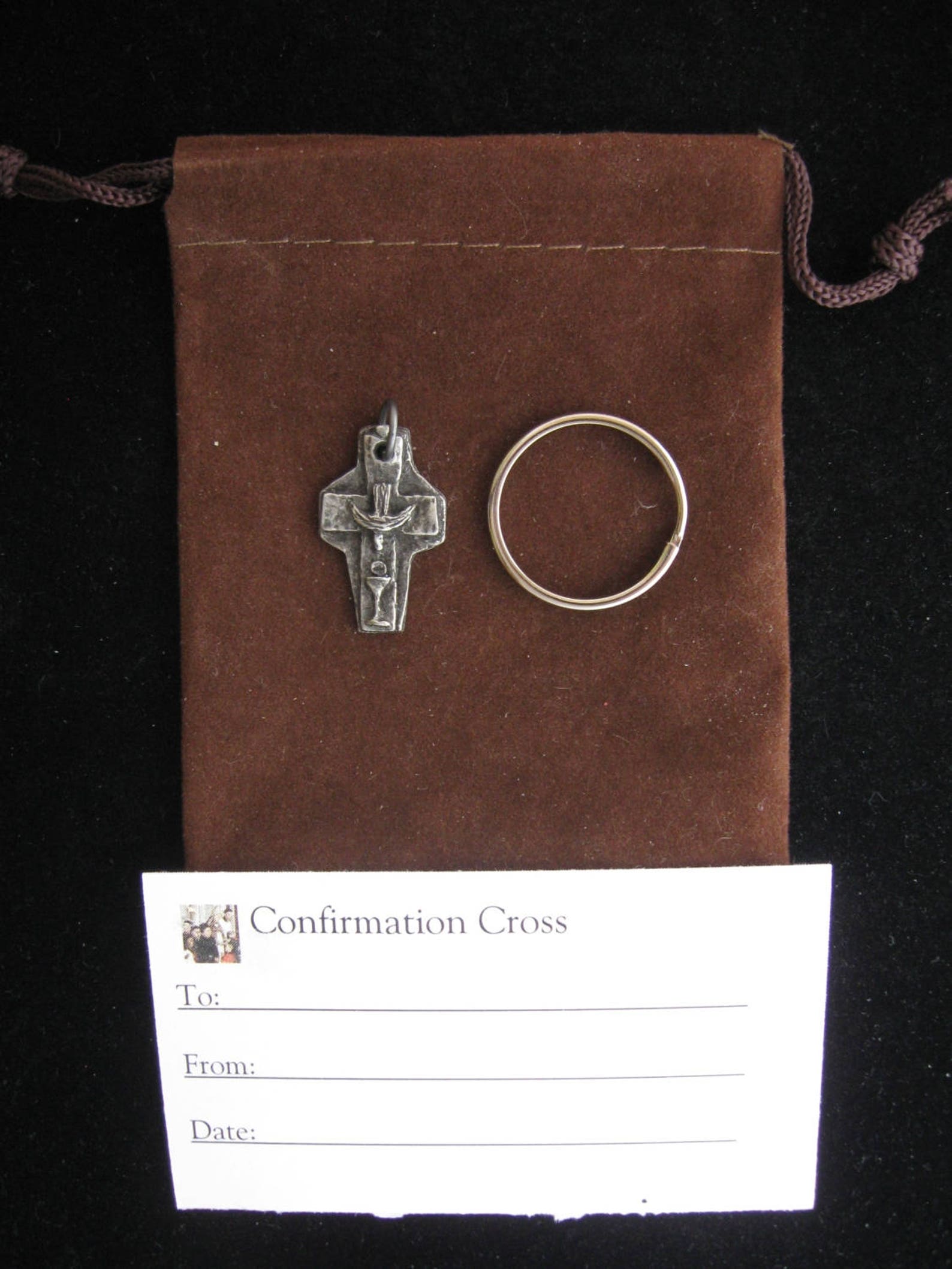 Handmade Confirmation Cross Pendant - Etsy