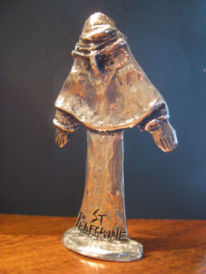 St Peregrine, Patron of Cancer Patients and Those Cured, Palm-size ...