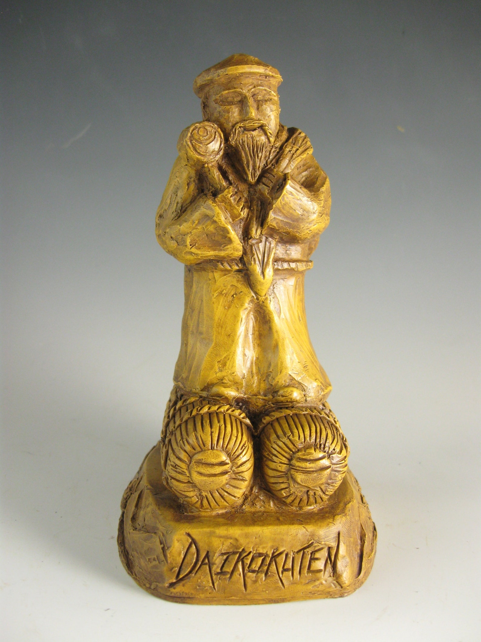 Handmade Statue of Daikokuten: Kitchen God and Companion to | Etsy