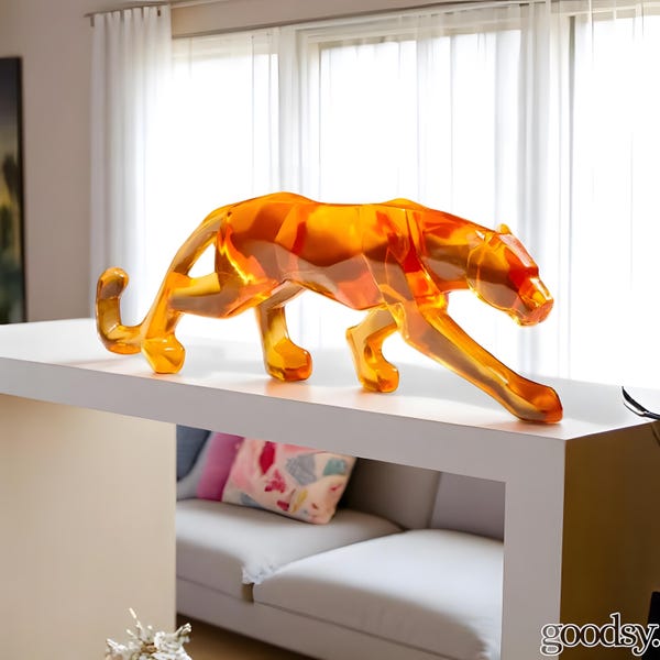 Transparent Crystal Figurine - Etsy