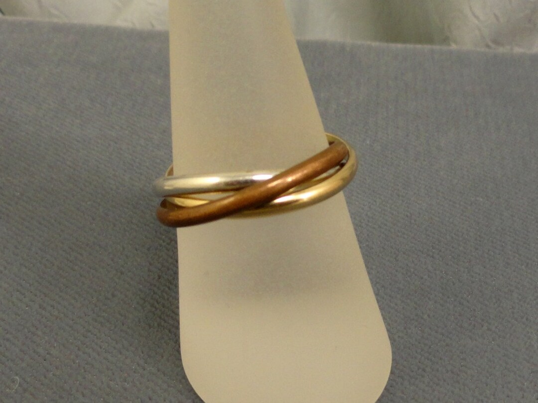 True Tri Metal Rolling Ring - Etsy