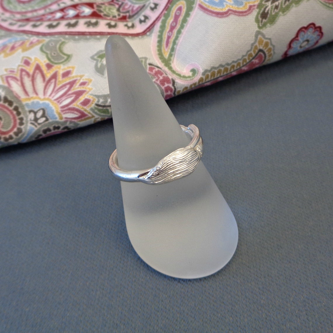 Sterling Silver Paintbrush Ring - Etsy