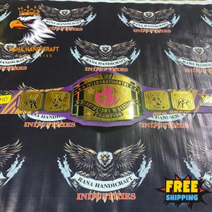 RAZOR RAMON CUSTOM Signature Series Wrestling Championship Replica ...
