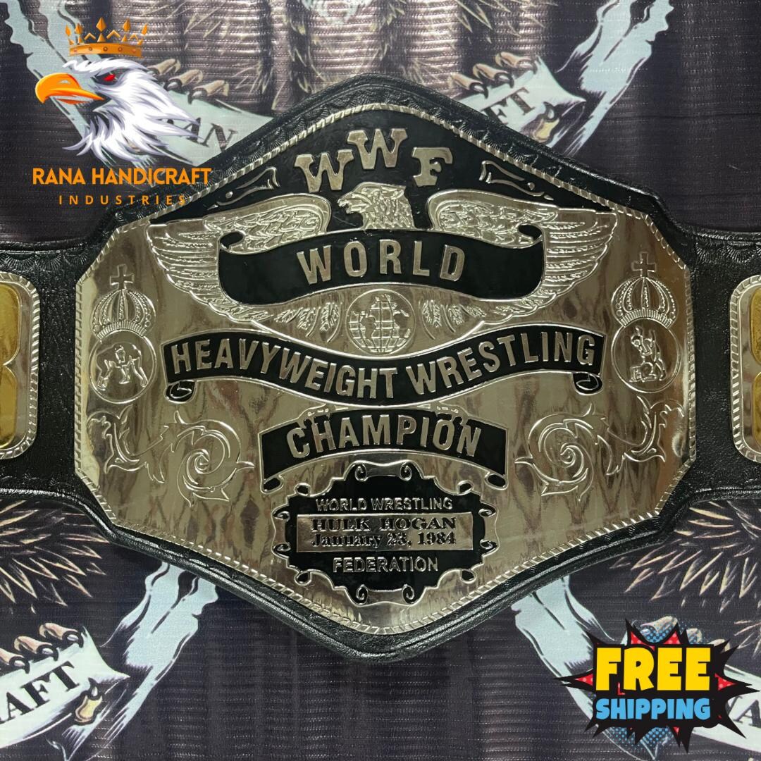 HULK HOGAN 84 CUSTOM World Heavyweight Wrestling Championship Replica ...