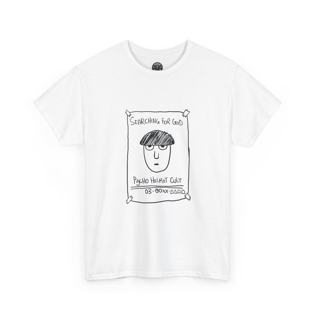 Mob Psycho 100 Shirt: Psycho Helmet Cult Anime Tee - Etsy