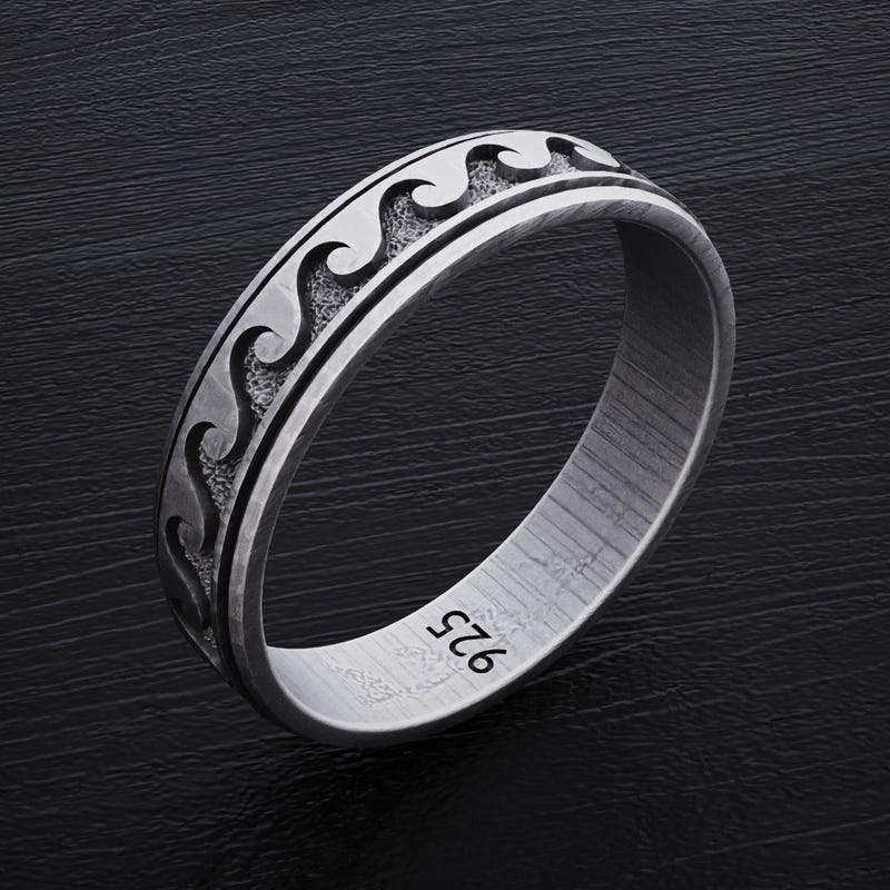 Wave Ring - Etsy