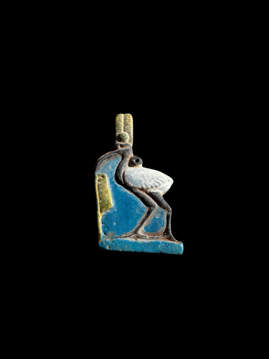 Tarot God Thoth in the Form of Ibis Pendant Made in Egypt - Etsy
