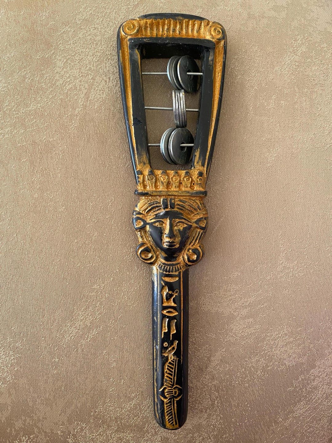 Ancient Egyptian Healing Musical Instrument Sistrum of Goddess Hathor ...