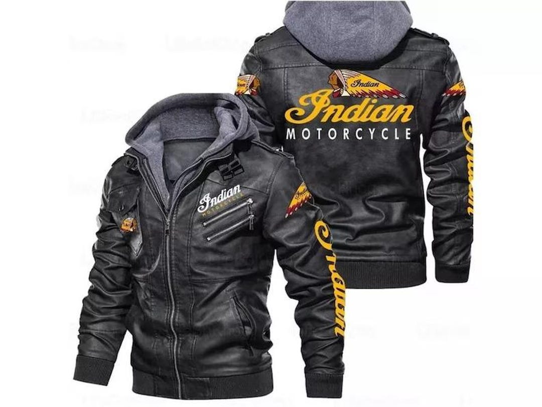 Indian Motorcycle Jacket 1901 Indian Motorcycle Leather Jacket Gift for ...