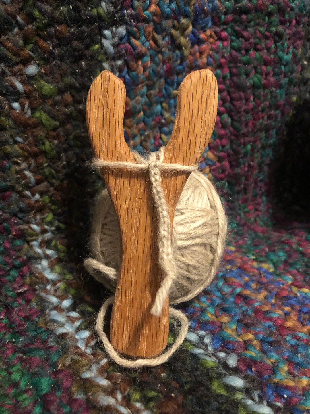 Random Oak 5" Lucet Viking Yarn Fork - Etsy