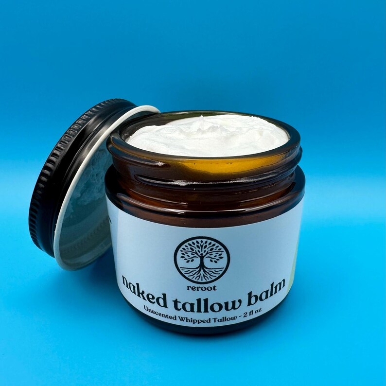 Whipped Unscented Tallow Balm ~ 1 Ingredient ~ 100% Grass-fed Tallow ...
