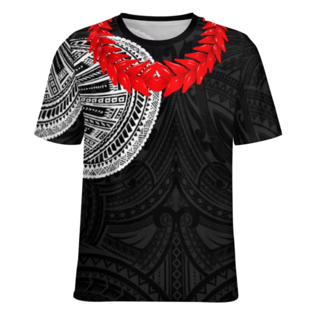 Samoan T-shirt | Polynesian Tribal Shirt - Etsy