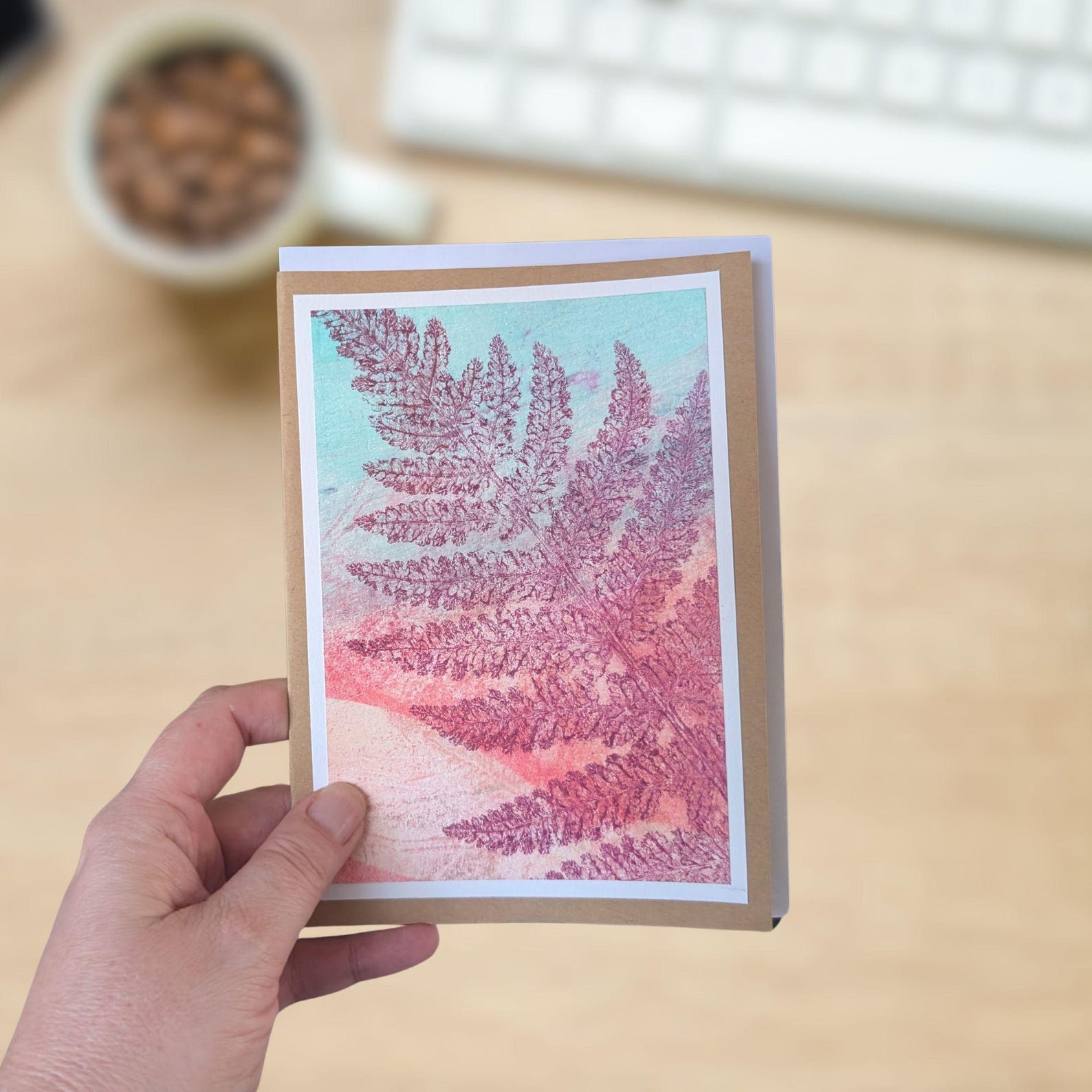 Botanical Art Print Greeting Card Set: Handmade Nature Note Cards With ...