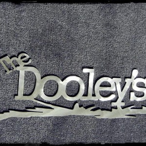 Custom 2D Family Name Signs - Etsy