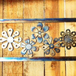 Daisy Chain Metal Art for Outoors or Indoors - Etsy