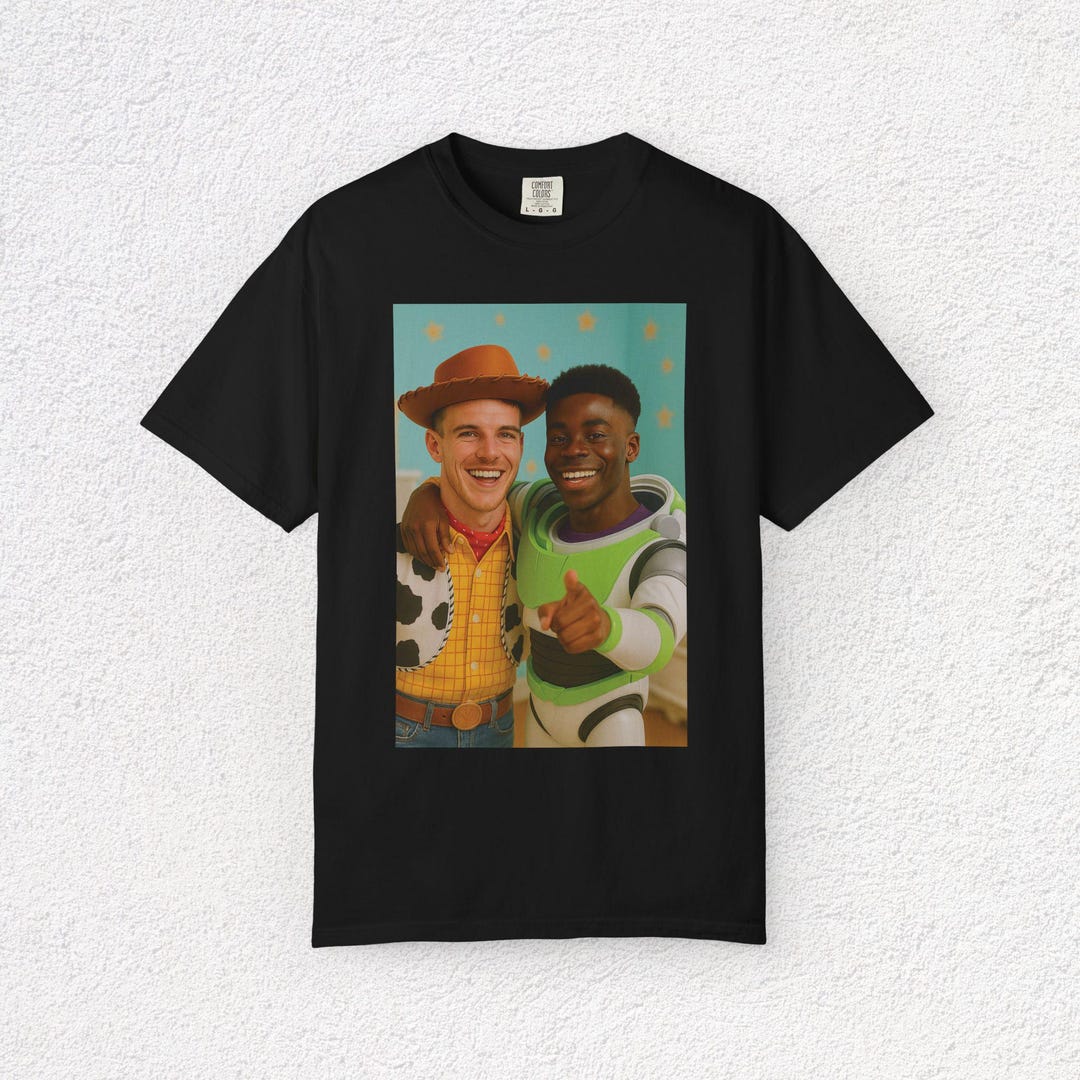 Declan Rice & Bukayo Saka Iconic Meme T Shirt | Arsenal Fan Art T Shirt ...