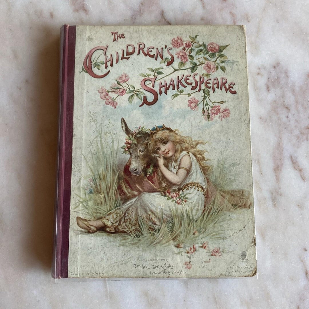 The Children's Shakespeare by E. Nesbit Raphael Tuck HC Illustrated ...