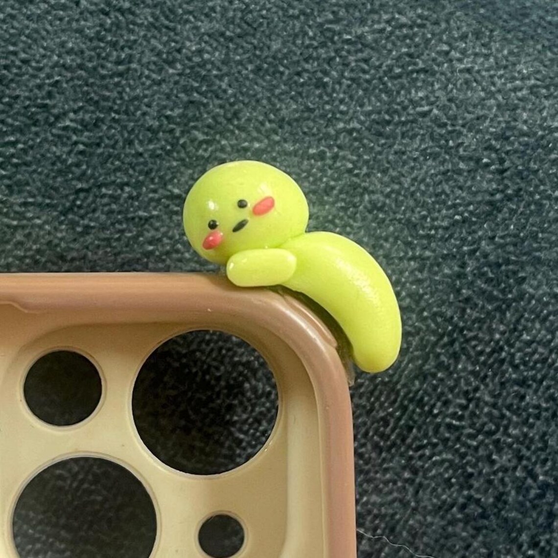 Handmade Smiski Hipper: Cute Phone Charm, Laptop Accessory - Etsy
