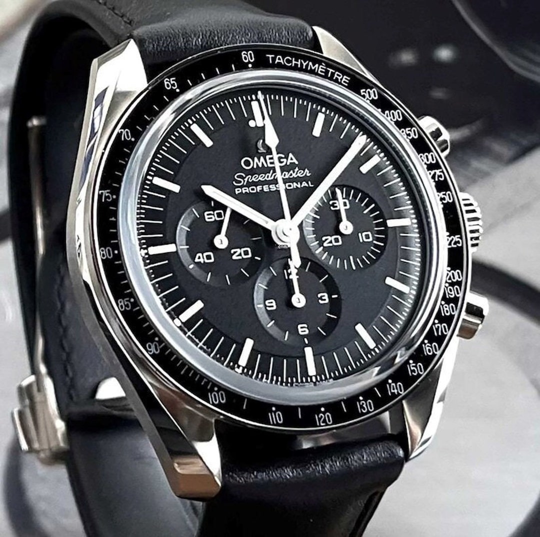 Speedmaster Chronograph Hand Wind Black Dial Men's Watch 310.32.42.50 ...