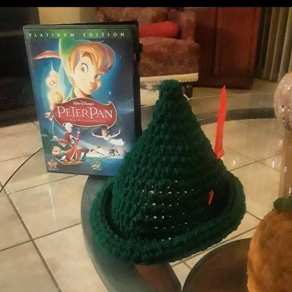 Peter Pan Hat - Etsy