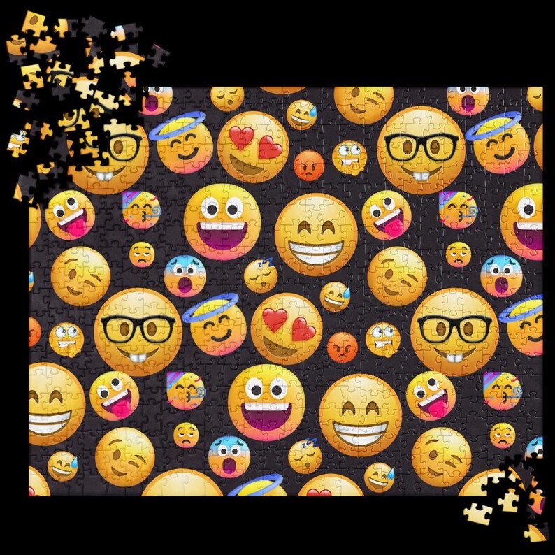 Emoji Mood Jigsaw Puzzle for Kids | Emotional Expression Puzzle | Fun ...