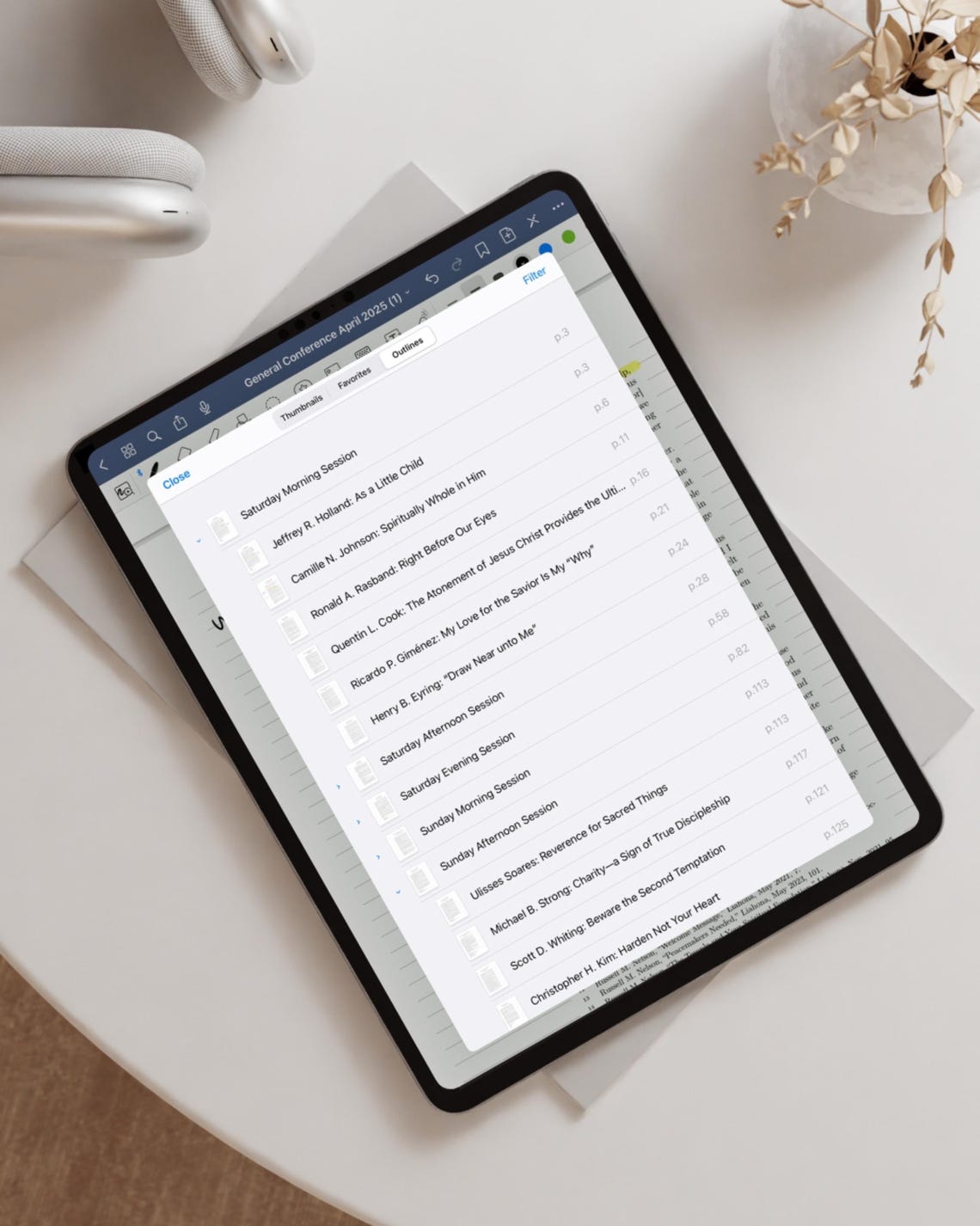 October 2025 General Conference Journal Edition | Printable PDF ...