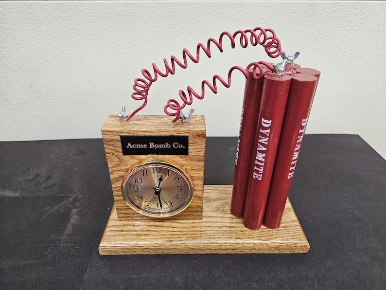 Clock, Time Bomb, Dynomite, Dynamite, Bomb, Bomb Clock. Novelty Clock ...