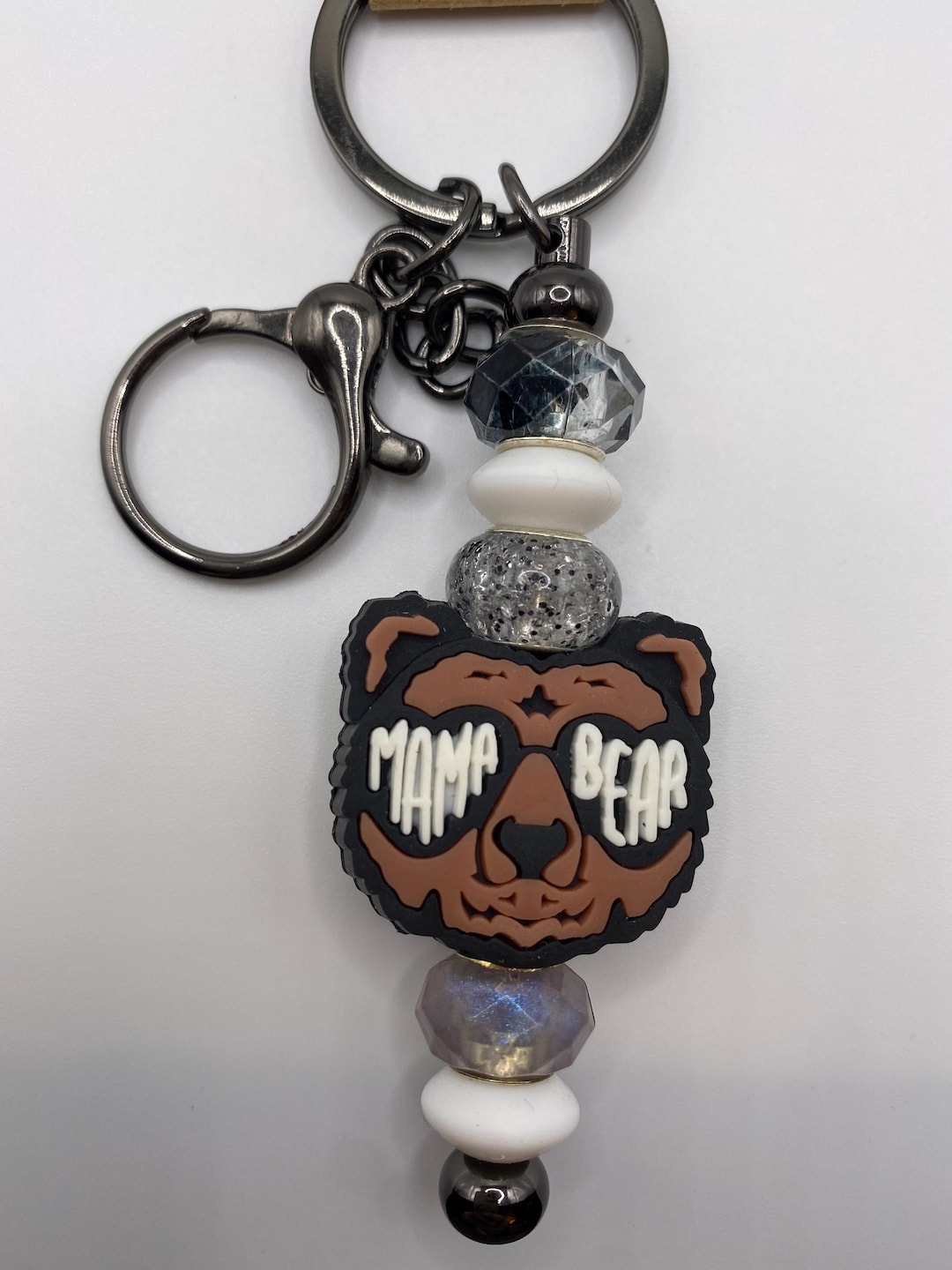 Mama Bear Keychain - Etsy