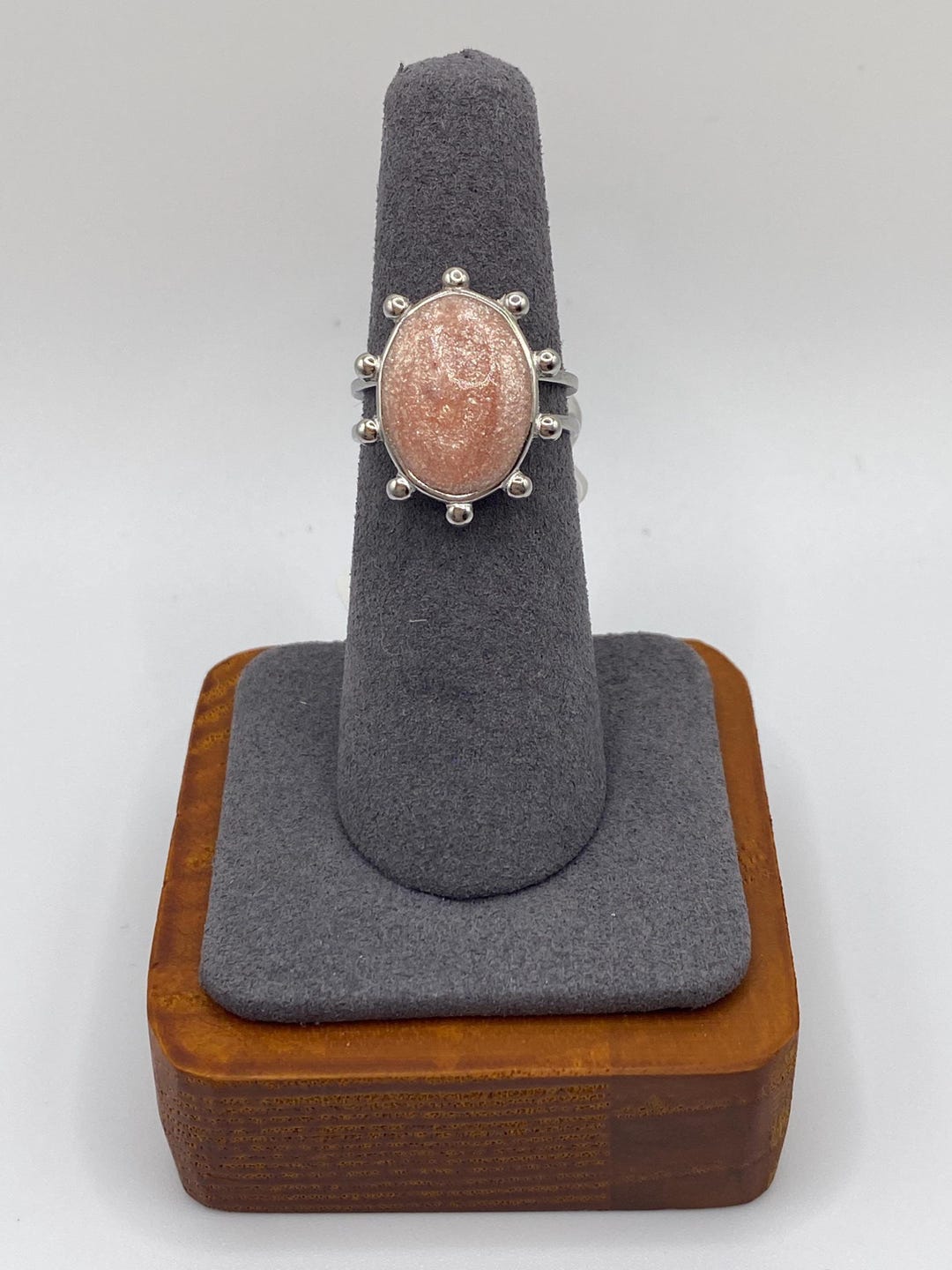 Oval Sun Ring-pink Glitter Resin - Etsy