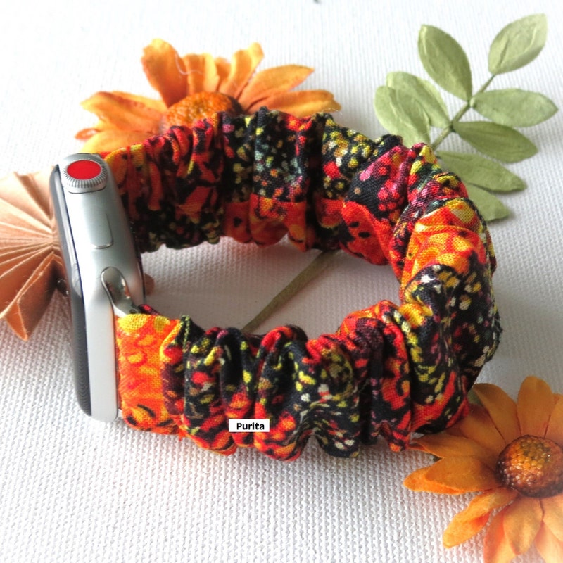 Scrunchie Apple Watch Bands - Etsy