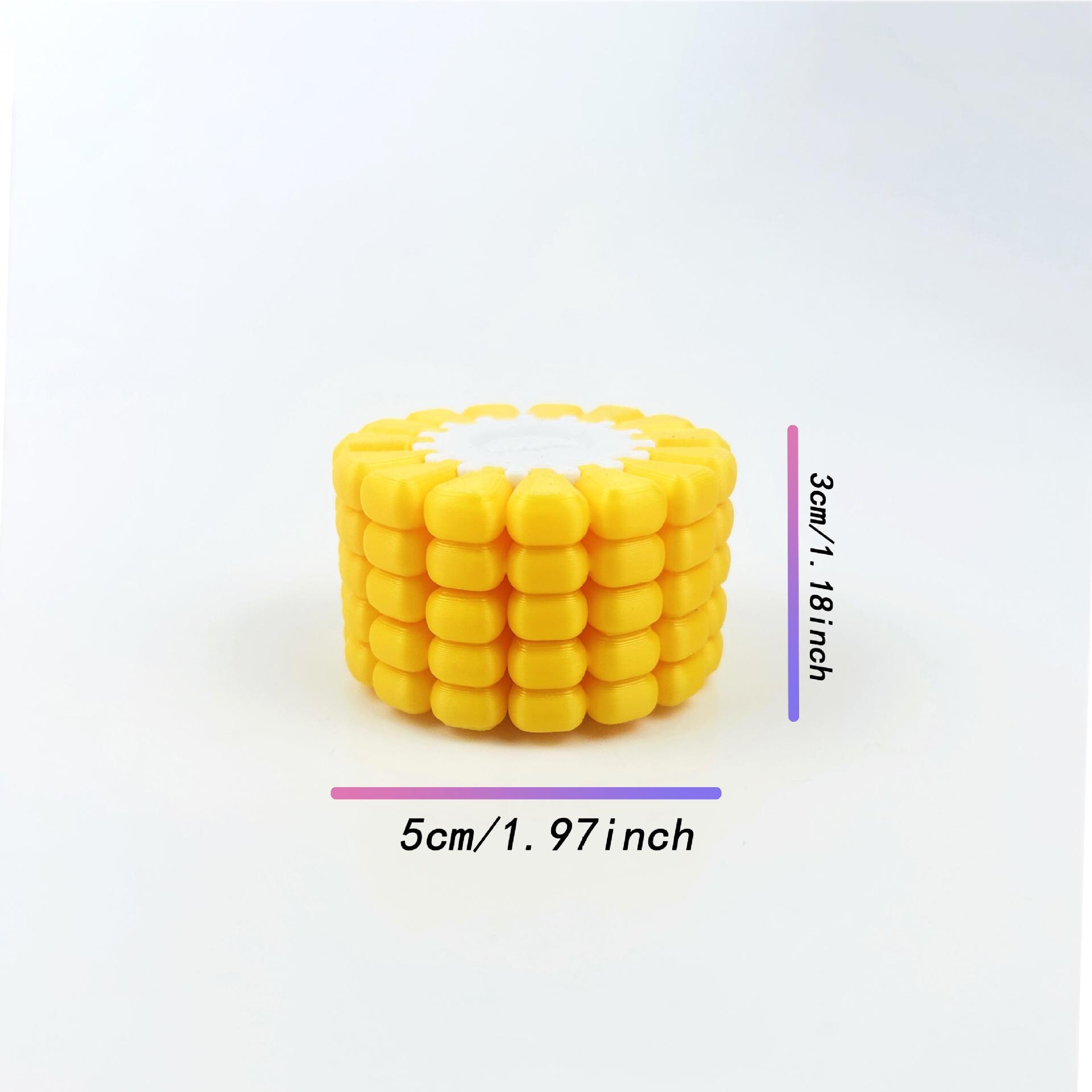 Corn 3D Jigsaw Puzzle 2 Pcs – Funny Corn Shaped Brain Teaser Toy ...
