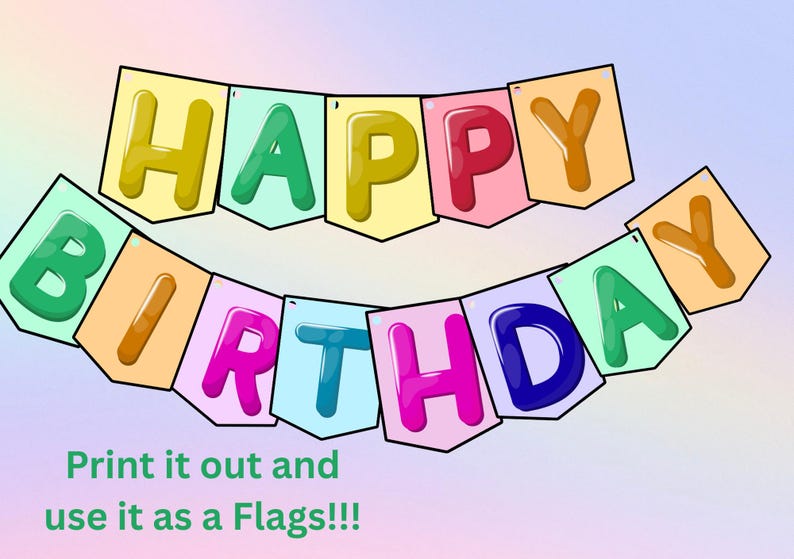 Rainbow Birthday Party Bundle | Printable Kit With Invitation, Cupcake ...