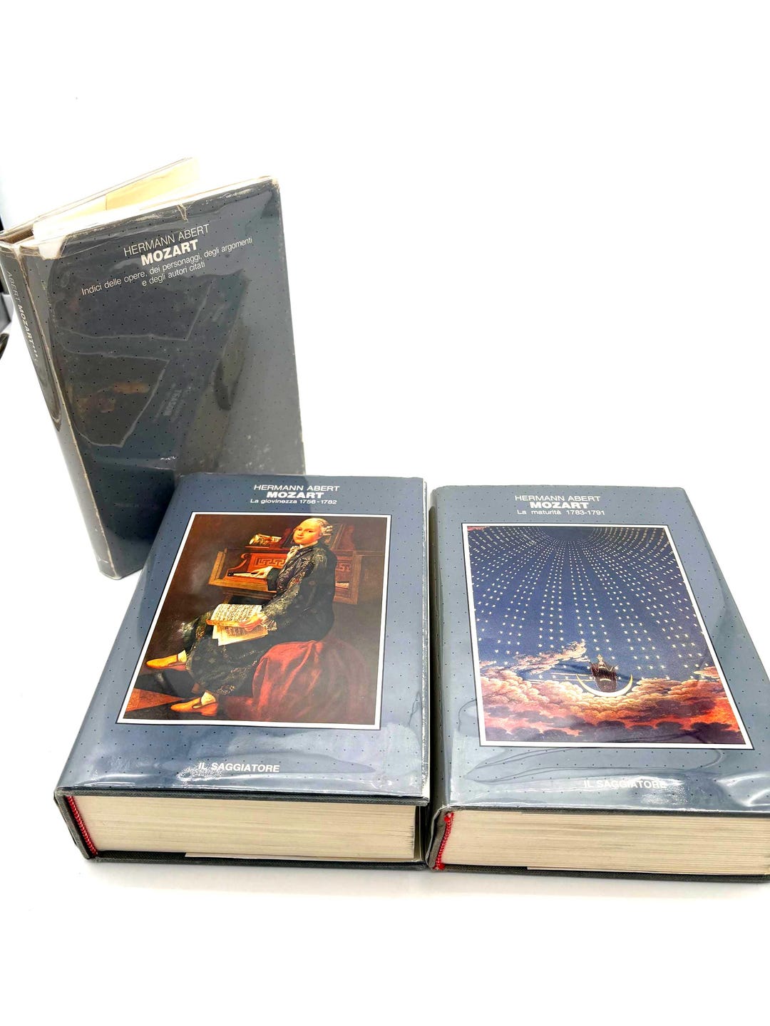 Hermann Abert’s Mozart 3-volume Italian Edition – Il Saggiatore 1986 ...