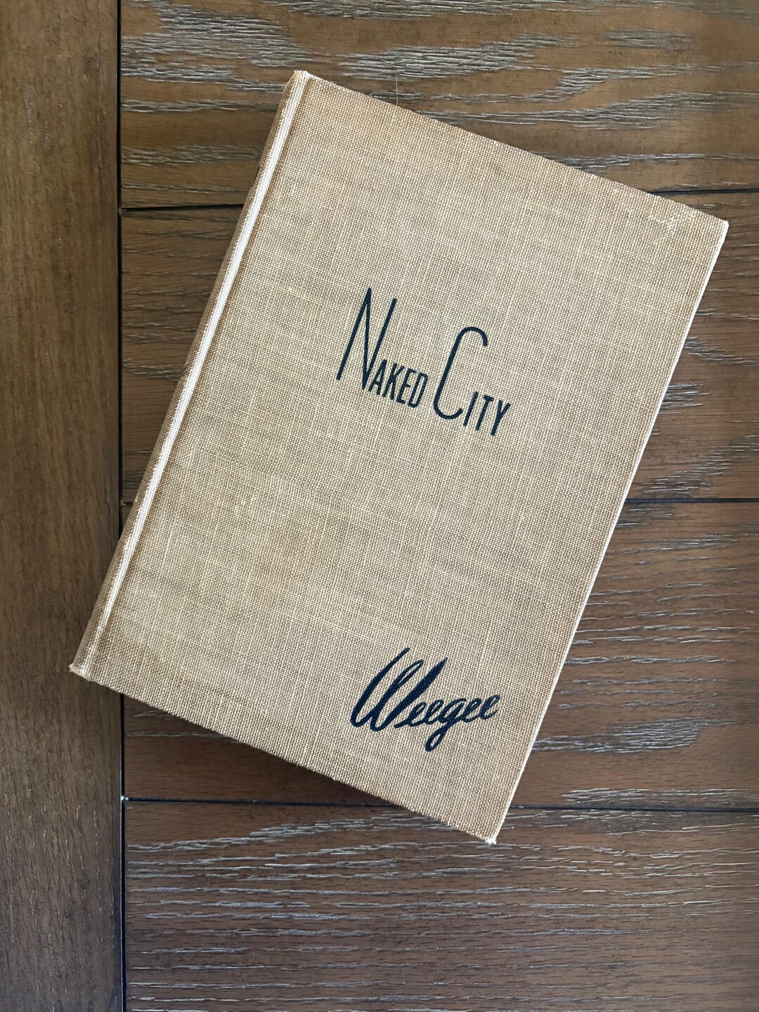 Naked City by Weegee – First Edition (1945) – Essential Books – Vintage Photography Book - Etsy