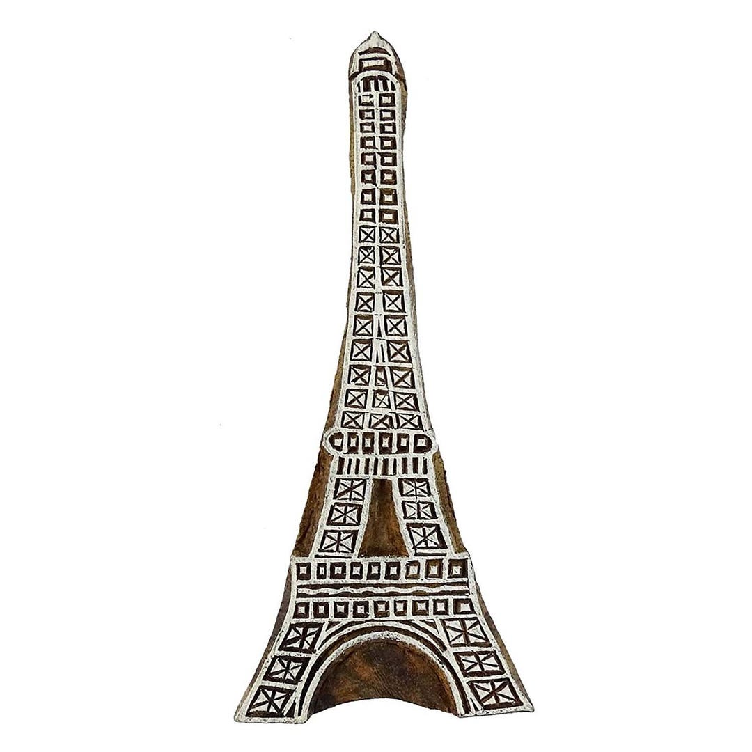 Eiffel Tower Designe Wooden Printing Blocks Fabric Border - Etsy