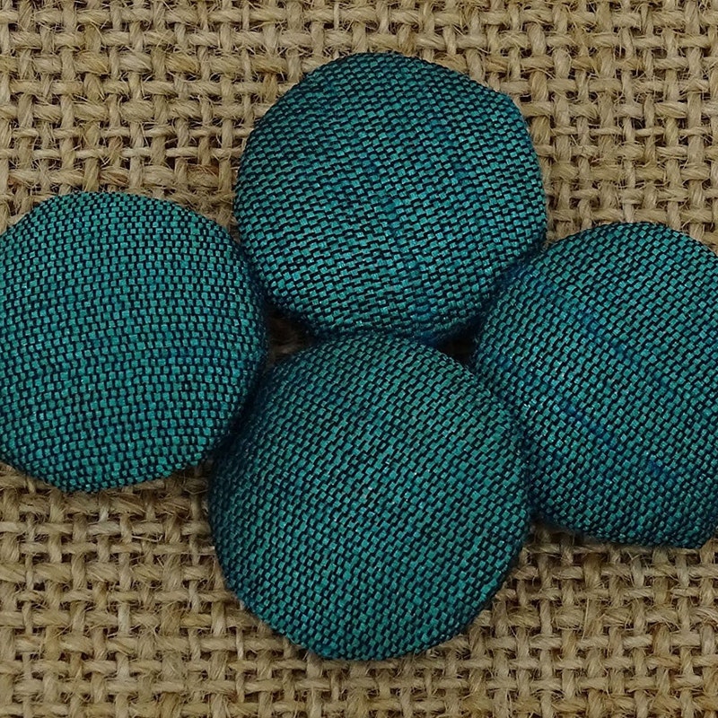 Teal Buttons - Etsy