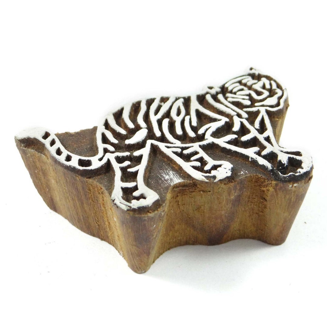 Hand Carved Printing Block Textile Printing Block Wooden - Etsy