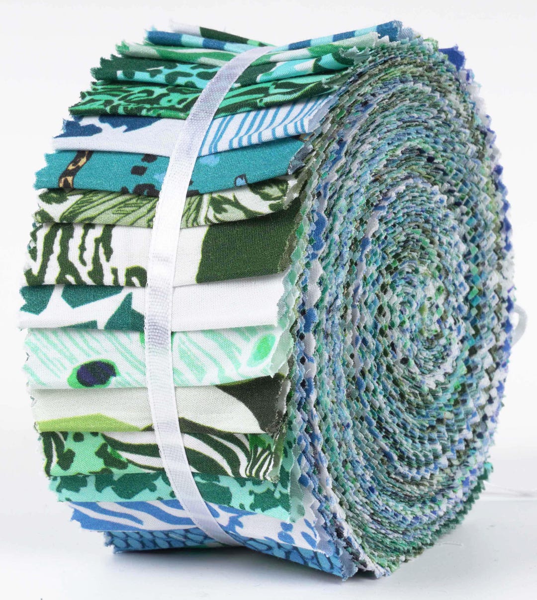 Jelly Roll Fabric Strips for Quilting, 40 Strips Assorted Bundle, Jelly ...