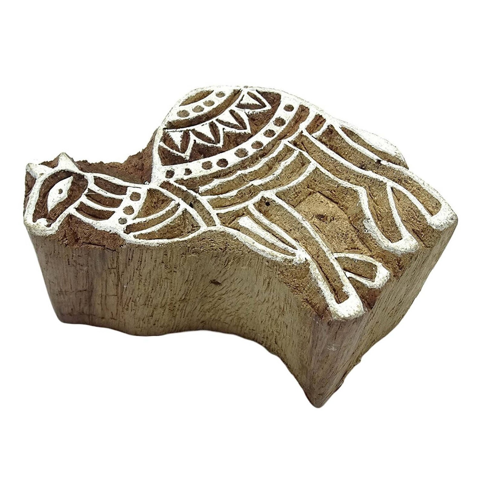 Indian Art Hand Carved Camel Pattern Wooden Printing Block | Etsy
